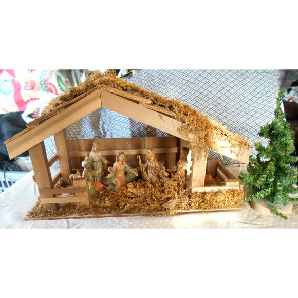 Fontanini | Holiday | Vintage Nativity Set Figures Fontanini Creche ...